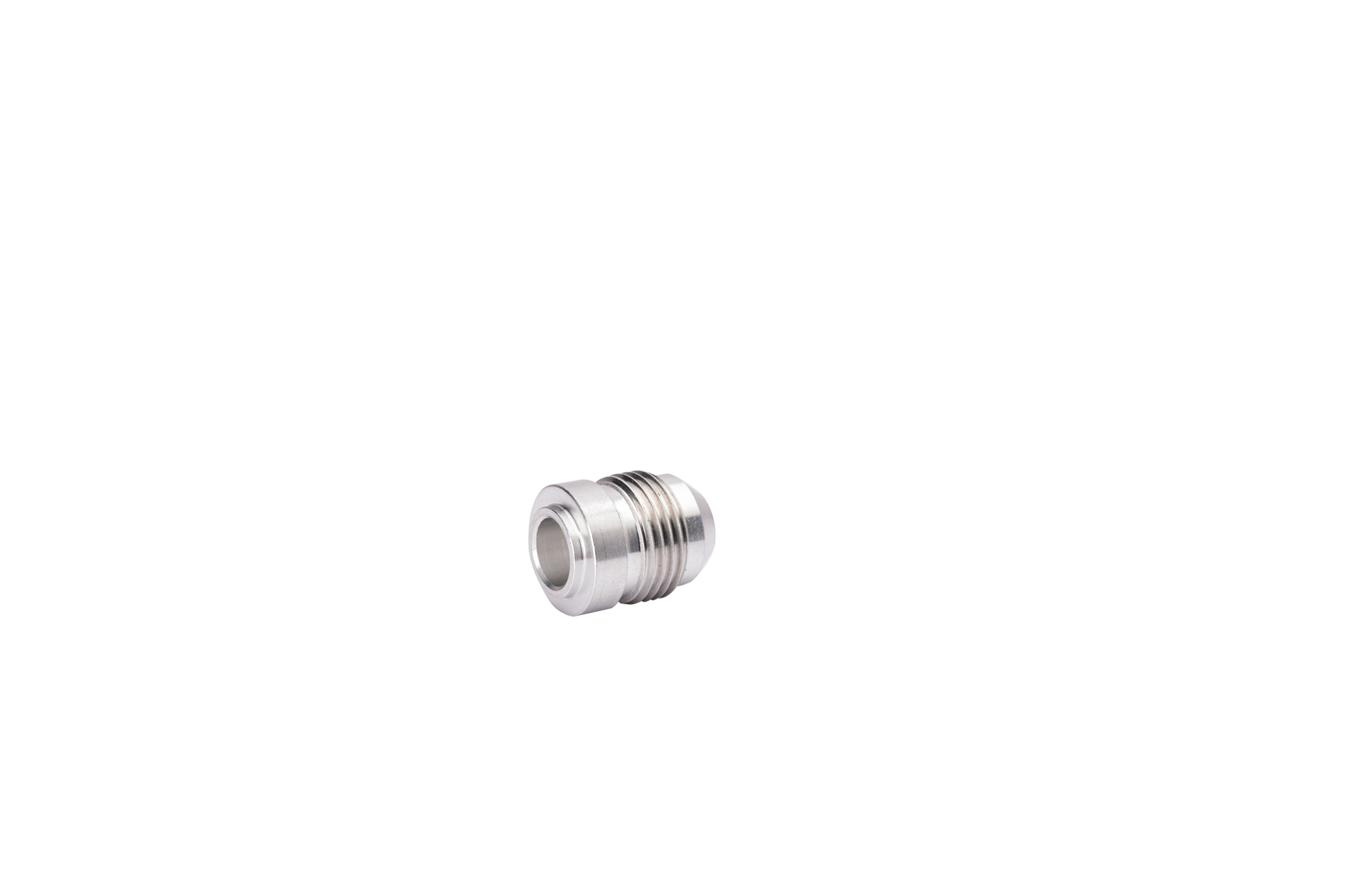 -8AN Aluminum Male Weld Bung 1/2 inch Register 3/4 inch OD Fleece Perf ...